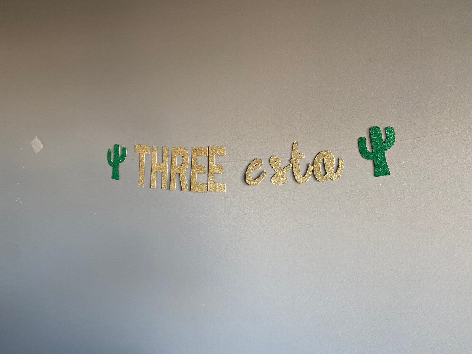 Three Esta Party Decor Third Birthday Fiesta Theme Party - Etsy
