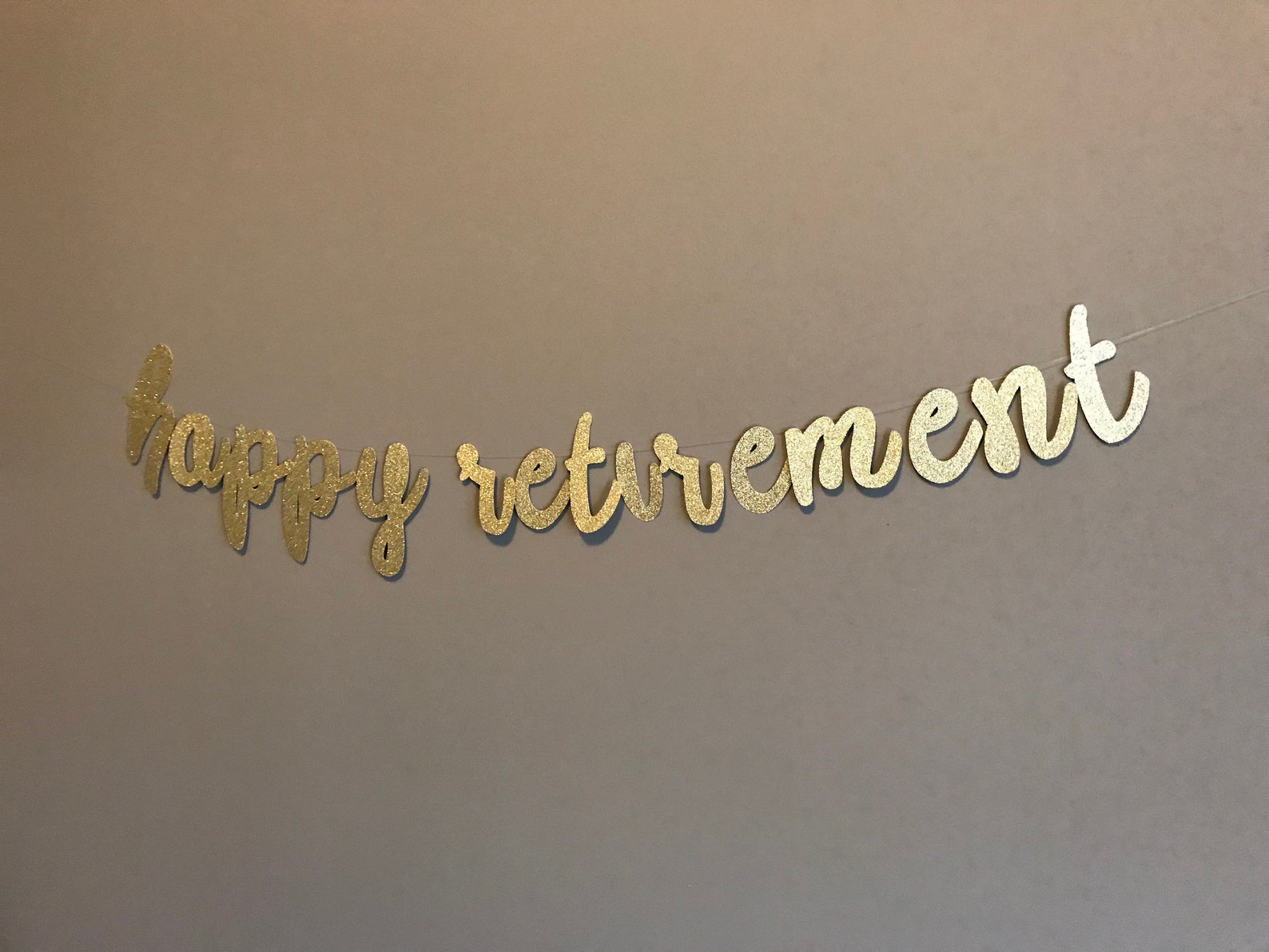 Happy Retirement Banner Retirement Party Banner Retirement | Etsy