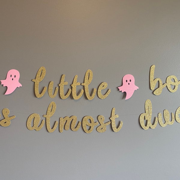 A Little Boo is Almost Due - Etsy