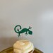 Lizard Cupcake Toppers Reptile Themed Birthday Decorations - Etsy