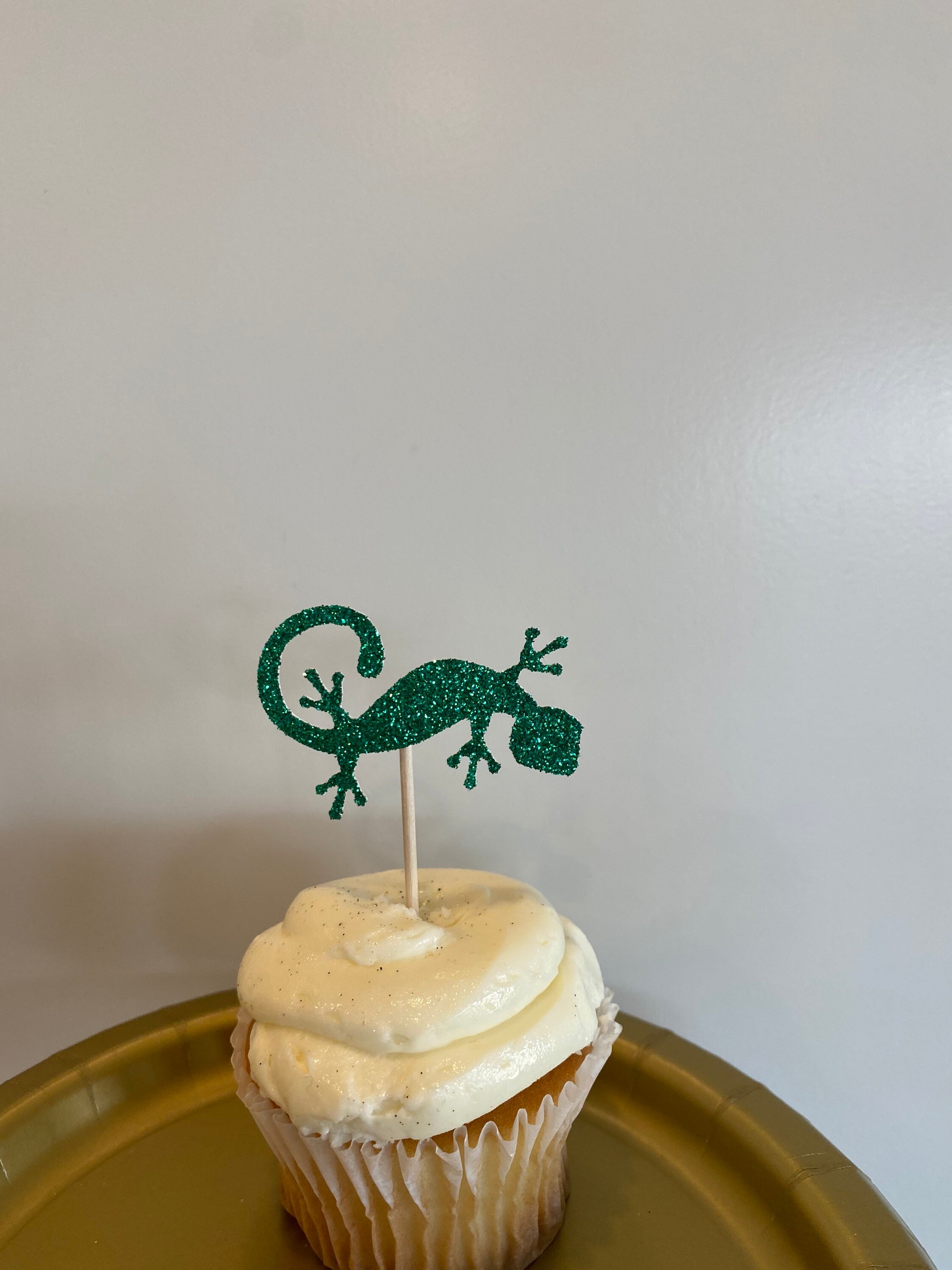 Lizard Cupcake Toppers Reptile Themed Birthday Decorations - Etsy