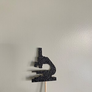 Microscope Cupcake Toppers: Science Party Decorations - Etsy