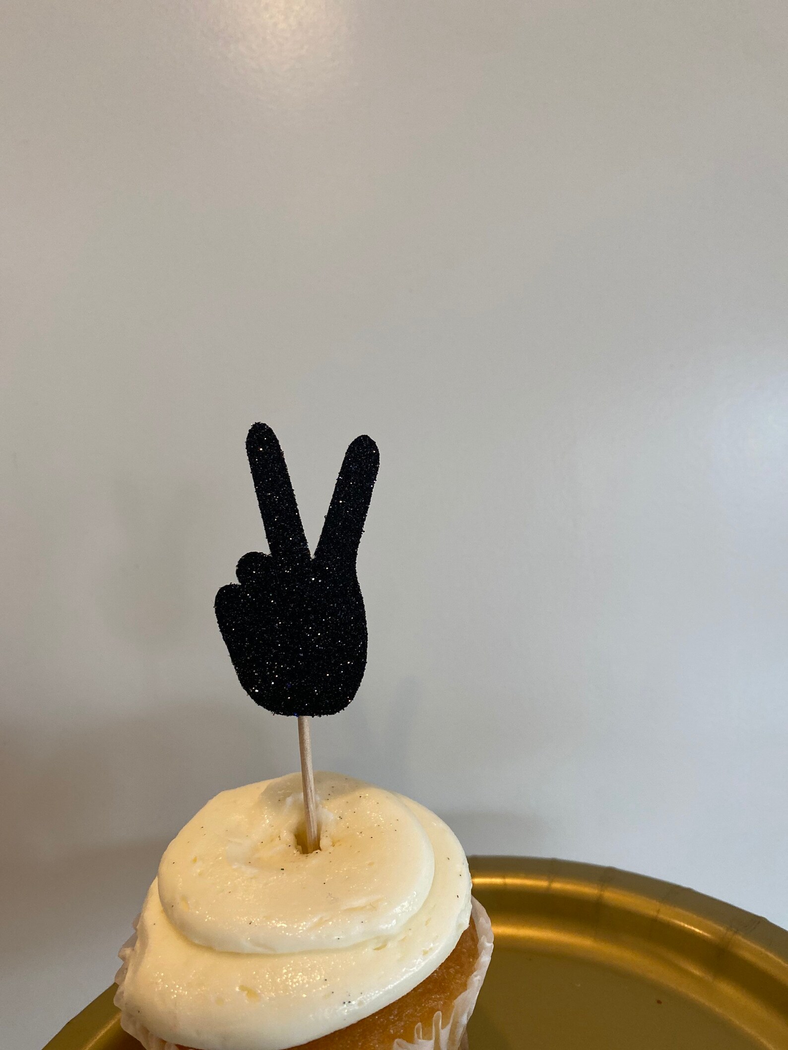 Peace Sign Cupcake Toppers, Party Decorations - Etsy