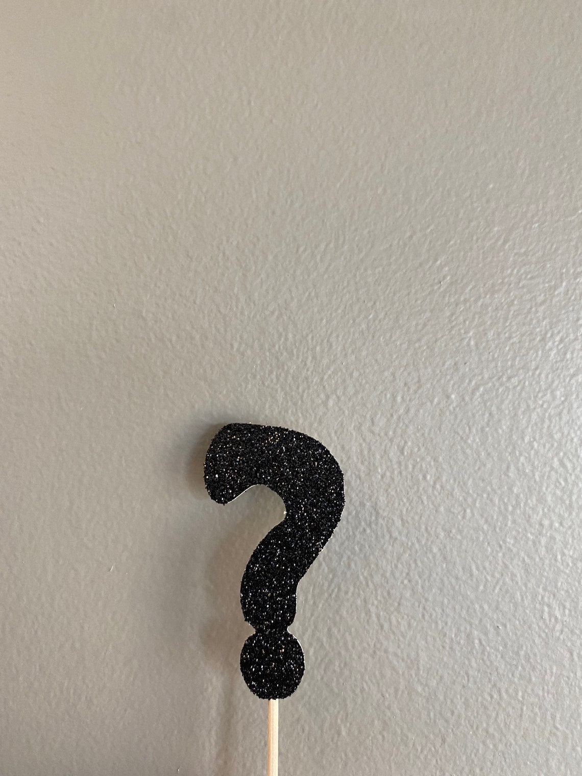 Question Mark Cupcake Toppers Gender Reveal Cupcake Toppers | Etsy