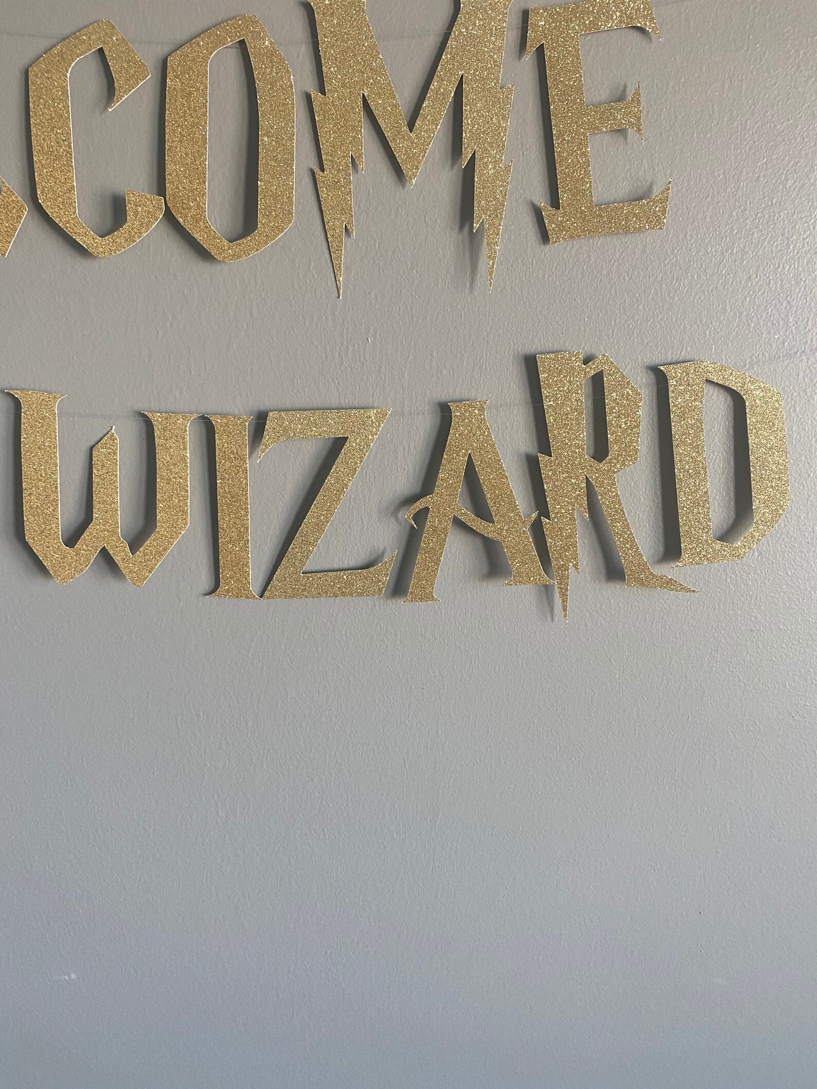 WELCOME BABY WIZARD Banner Welcome Baby Wizard Wizard Party | Etsy