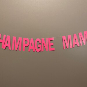 Champagne Mami Banner, Champagne Papi, PARTY Decor, Hip Hop Party, 21st ...