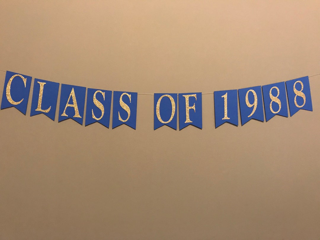 Graduation Decor, Graduation Pennant Banner, Custom Banner, Pennant ...