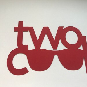 Custom Cake Topper, Two Cool Cake Topper, Cake Topper, 2nd Birthday ...