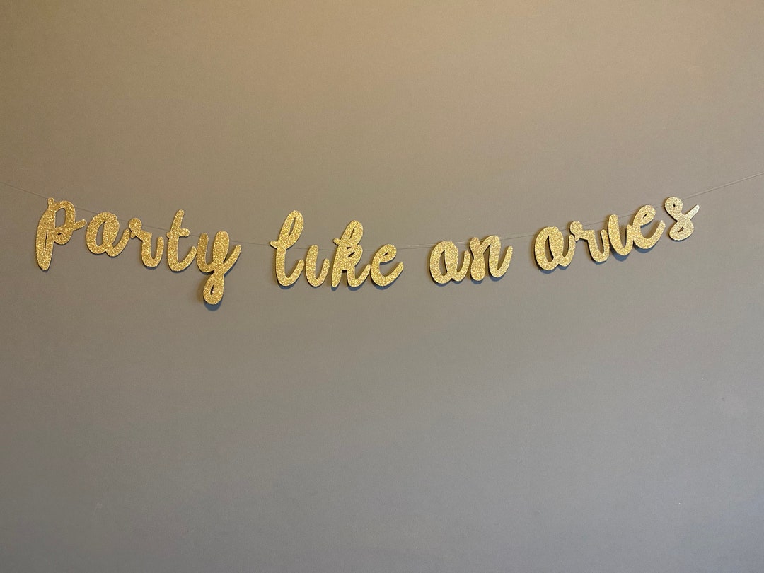 Party Like a Aries Banner, Aries Season Birthday, Zodiac Birthday ...