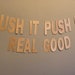 Push It Push It Real Good Banner, Push It Push It Banner, Baby Shower ...