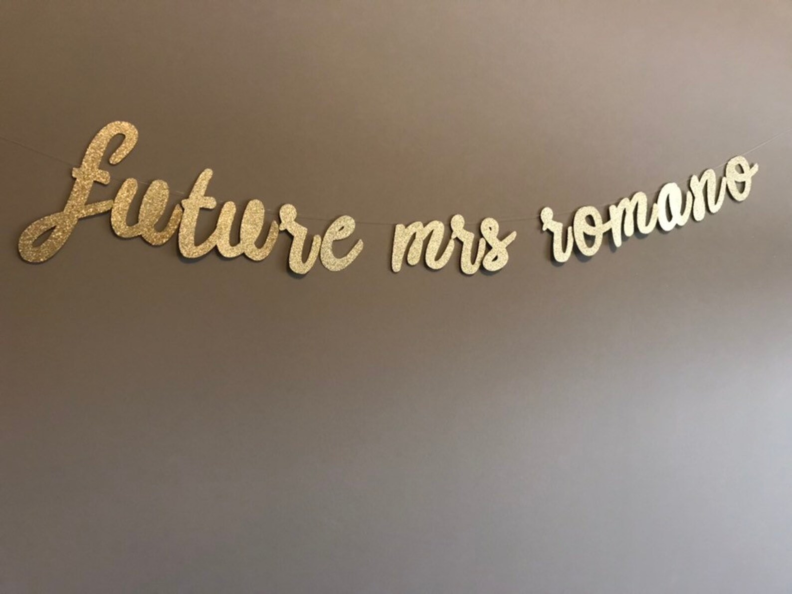 Future Mrs Banner Future Mrs Name Banner Bachelorette - Etsy