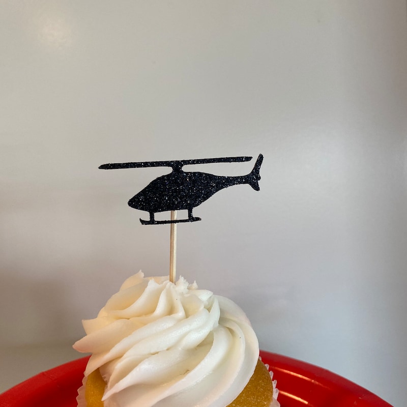 Helicopter Cupcake - Etsy