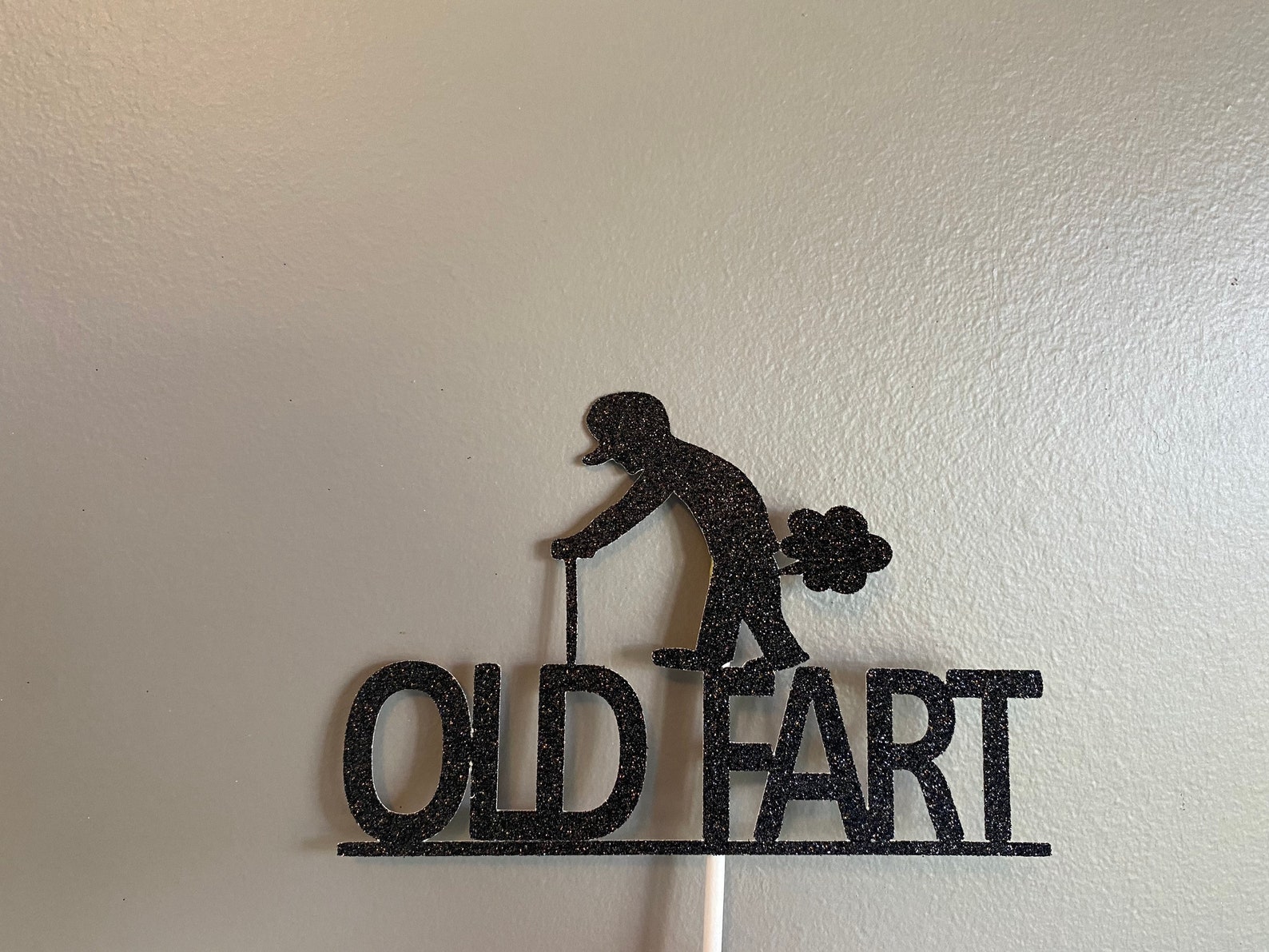 Old Fart Birthday Cake Topper: Over the Hill Party Decor - Etsy