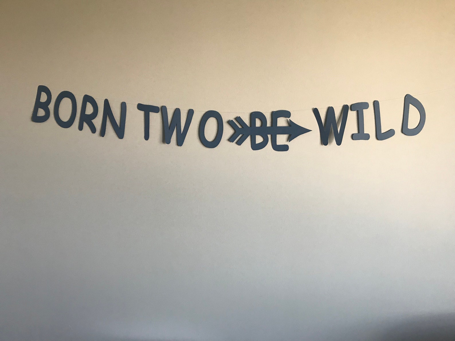 Born Two Be Wild Banner Second Birthday Banner Born to Be - Etsy