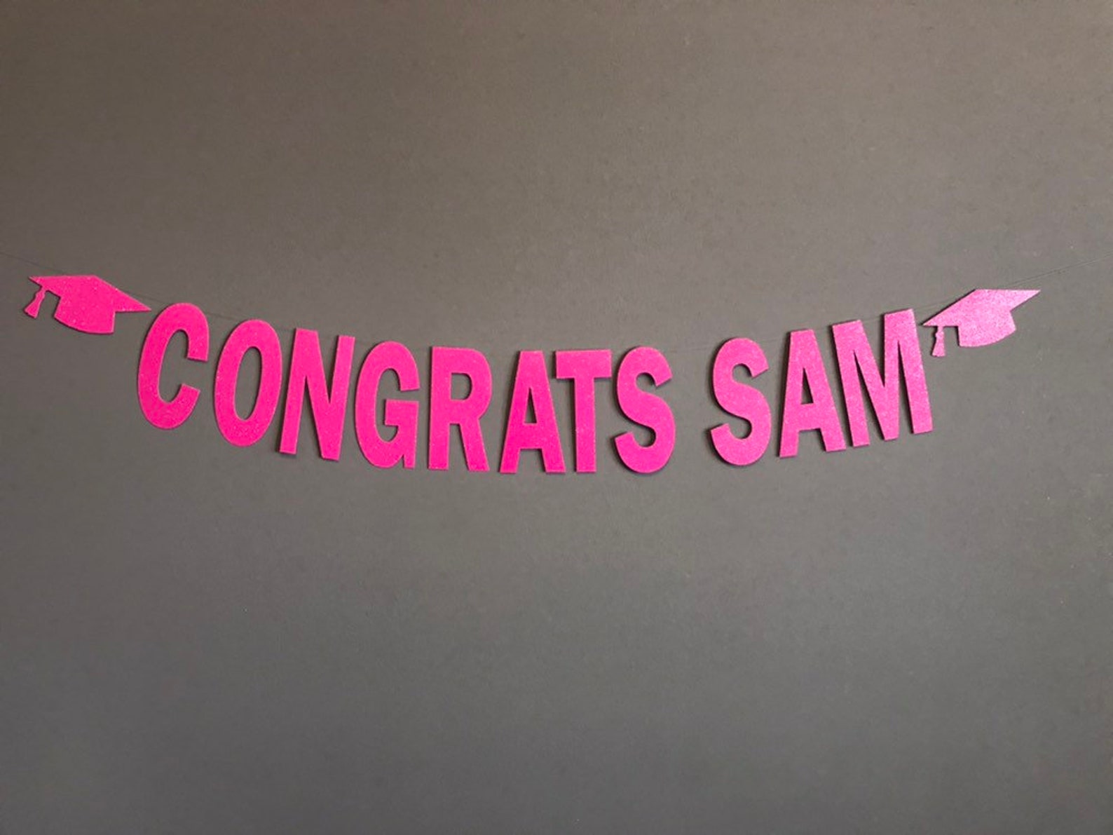 Graduation Banner Congrats Grad Banner Congrats Name Banner | Etsy