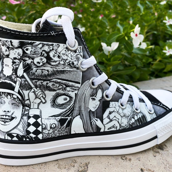 Anime Converse - Etsy