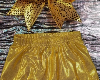 Metallic Cheer Briefs - Etsy