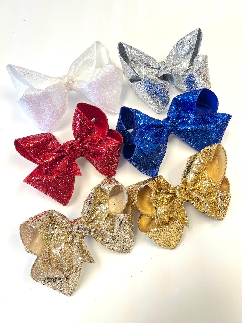 Glitter Sparkle Bows - Etsy