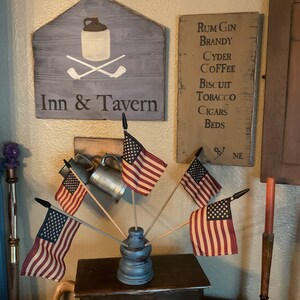 Colonial Style Table Top Flag Holder - Etsy