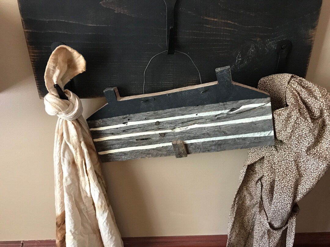 Primitive Rustic Peg Rack Cabin - Etsy