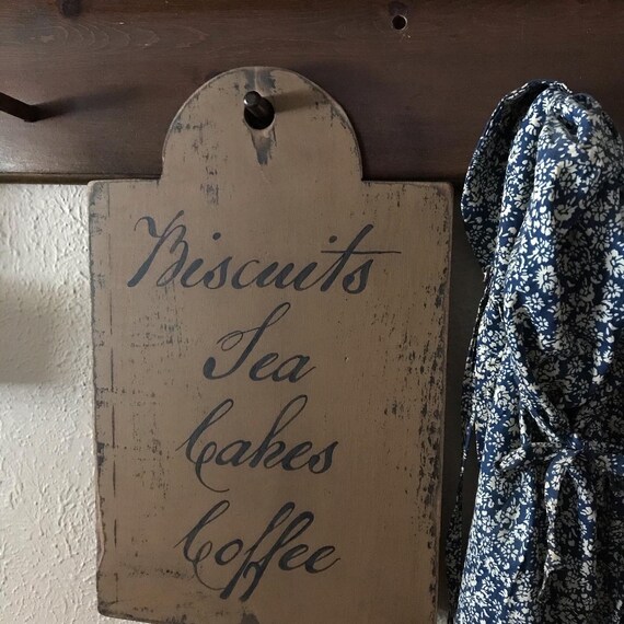 Primitive Colonial Kitchen Coffee Shop Offerings Sign - Etsy