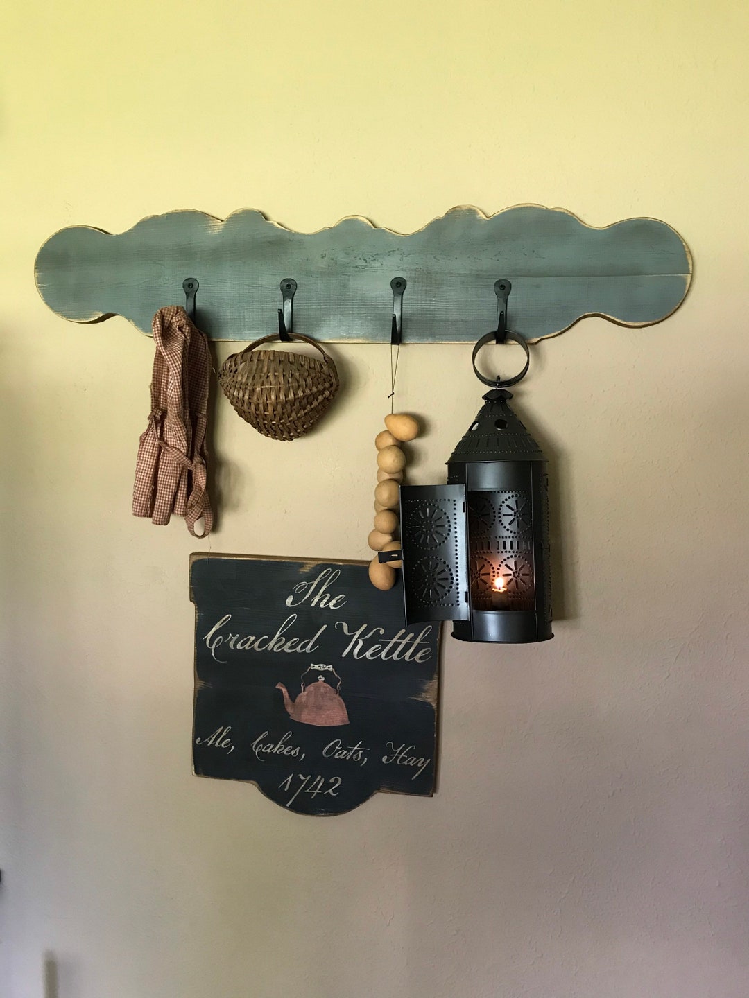 Colonial Primitive Tavern Inn Sign - Etsy