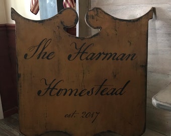 Primitive Tavern Signs - Etsy