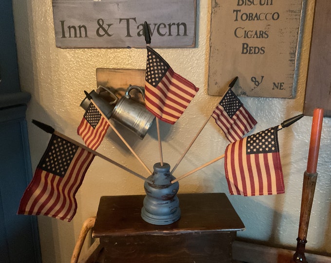 Colonial Style Table Top Flag Holder - Etsy