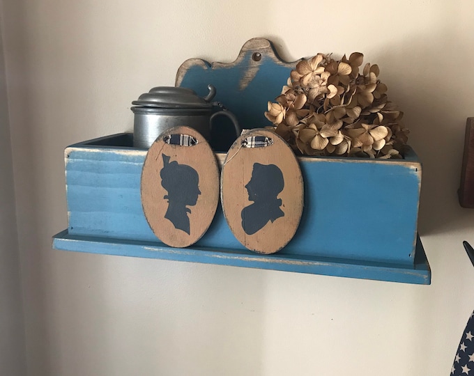 Primitive Colonial Candle Box - Etsy