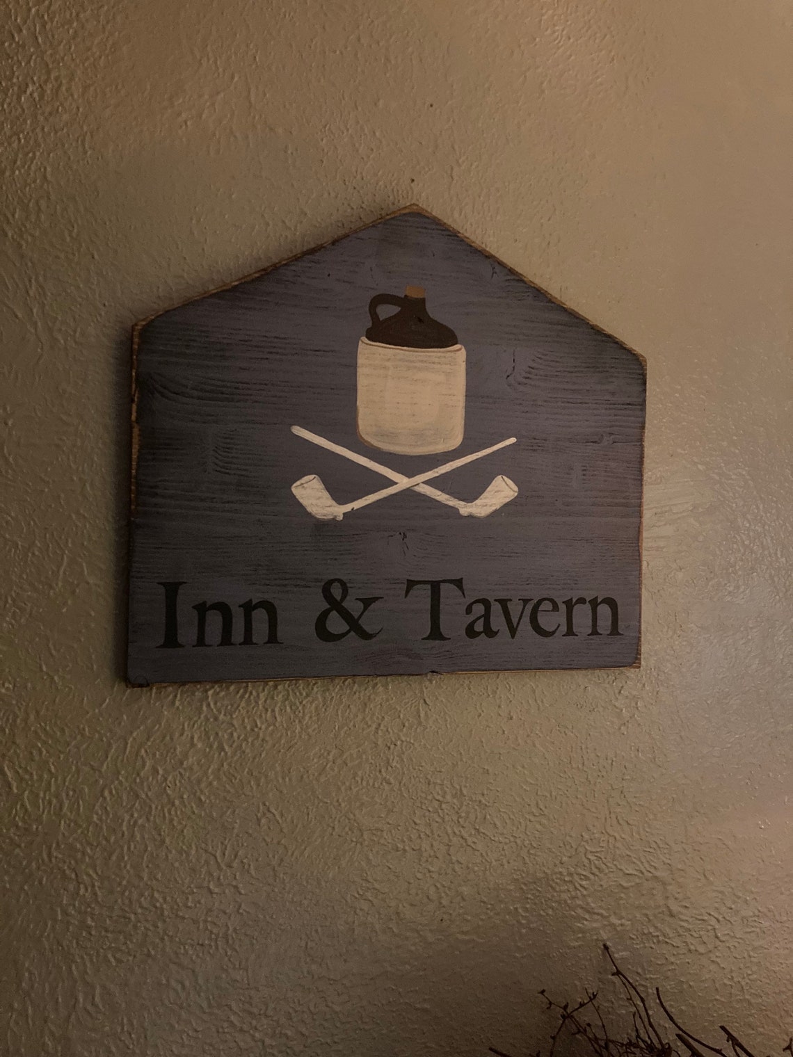 Primitive Colonial Style Inn & Tavern Sign - Etsy