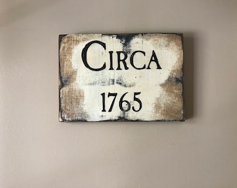 Primitive Colonial Tavern Style Sign - Etsy