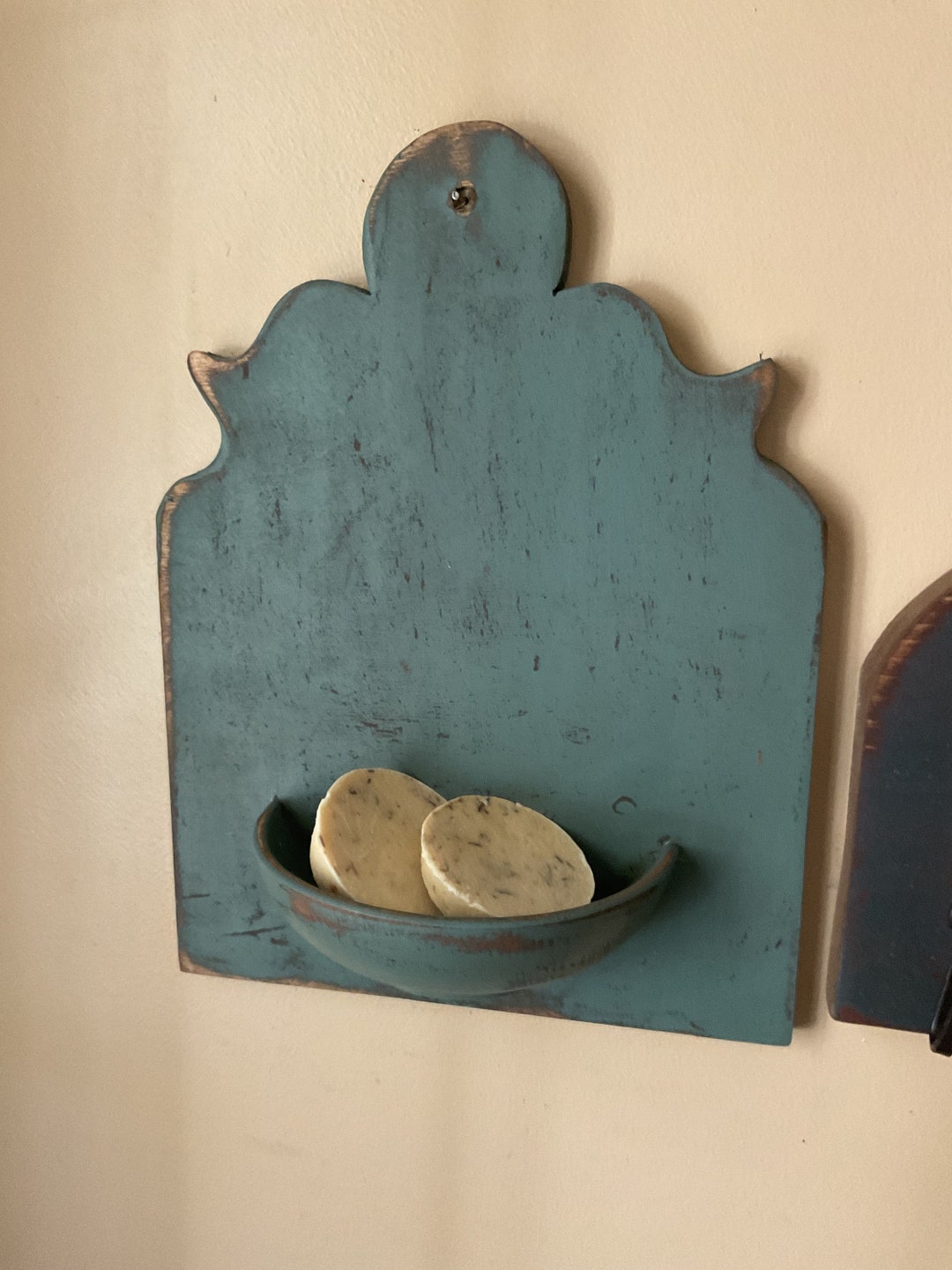 Primitive Make Do Board and Bowl - Etsy