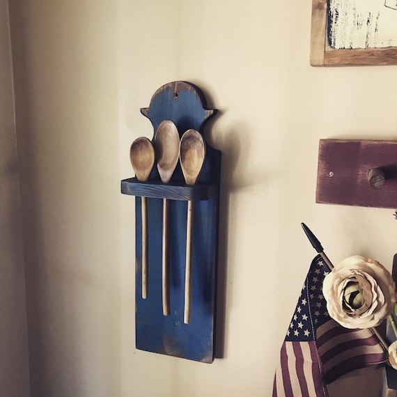 Primitive Colonial Spoon Pipe Keep - Etsy