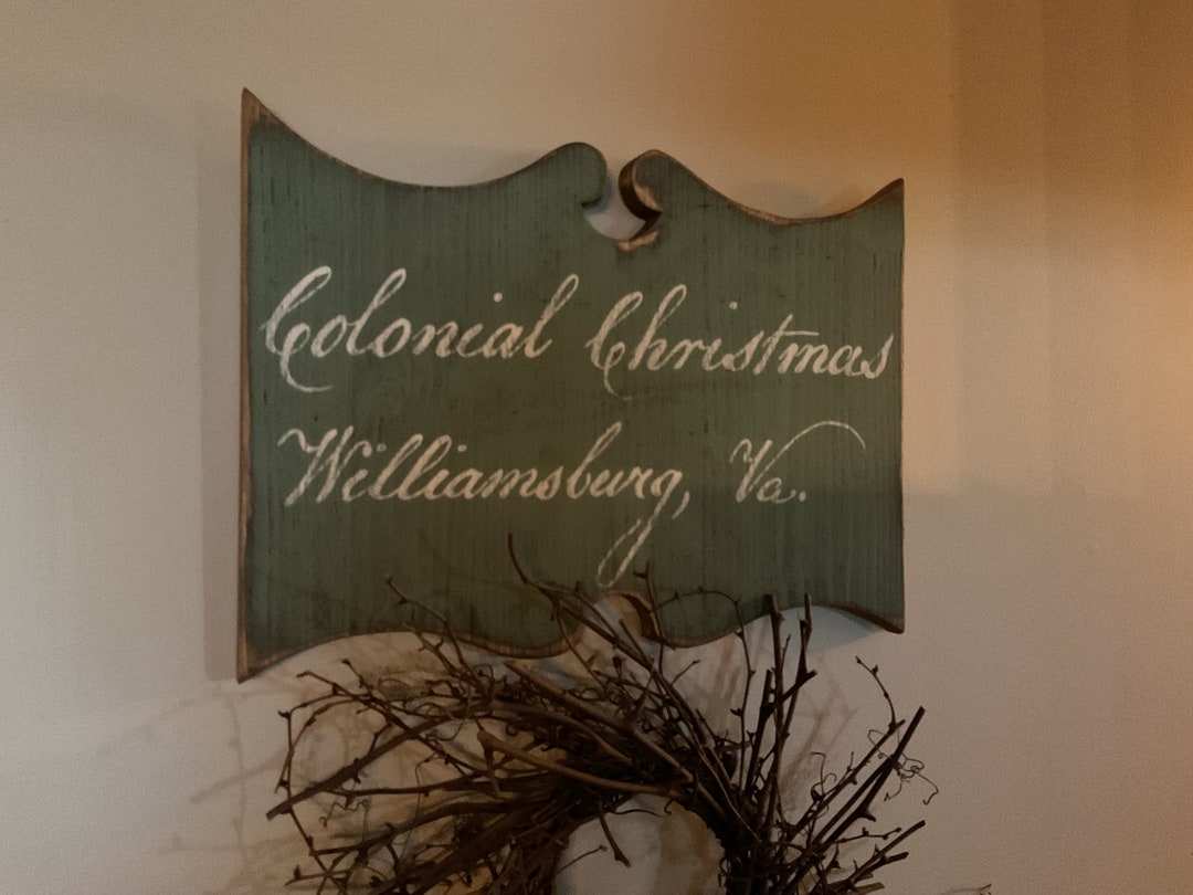 Colonial Christmas Tavern Sign - Etsy