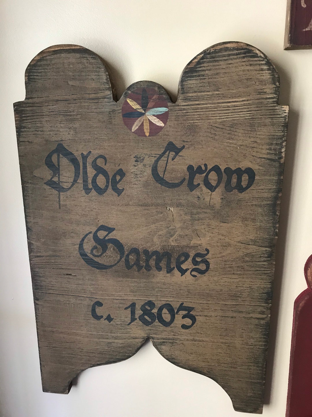 Primitive Folk Art Sign - Etsy