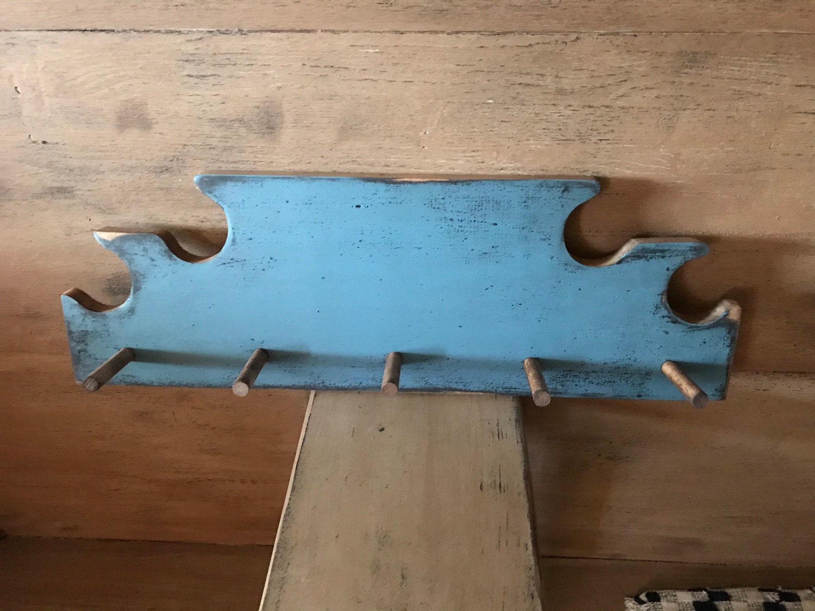 Primitive Colonial Style Peg Rack - Etsy