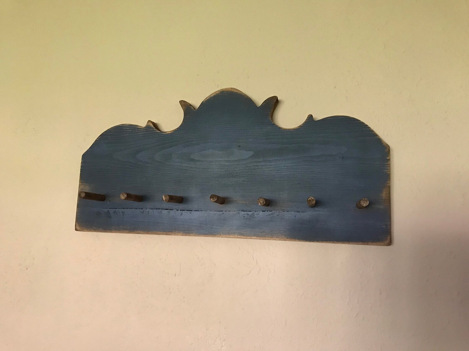 Colonial Primitive Peg Rack | Etsy