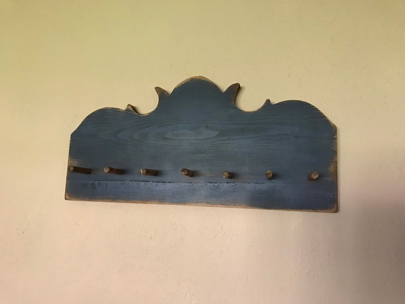 Colonial Primitive Peg Rack - Etsy