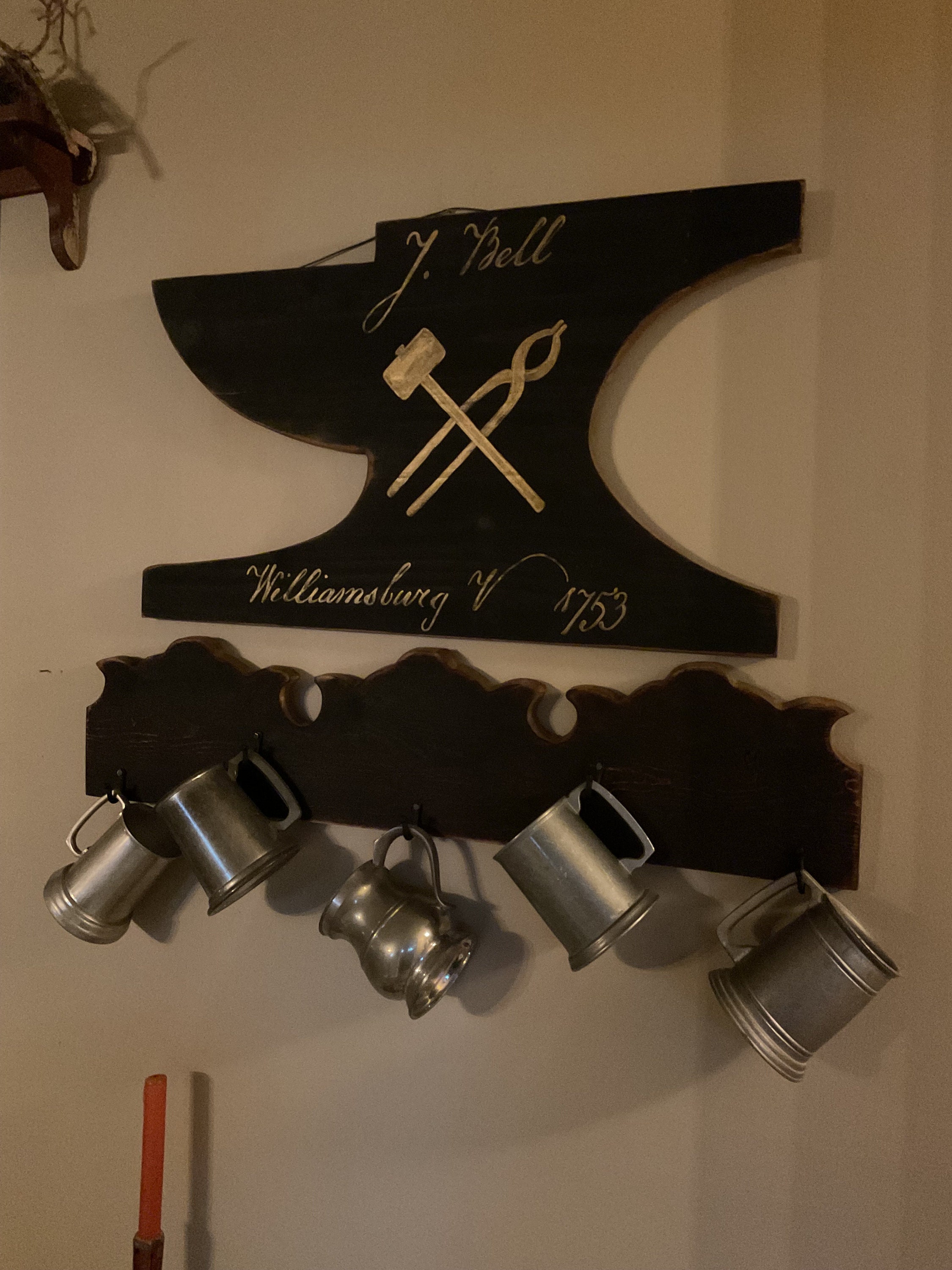 Colonial Silversmith Shop Signs