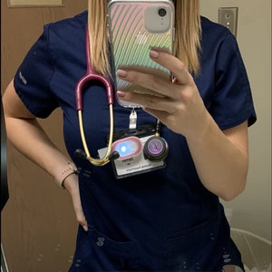 Flashlight Clip on Night Safety Nursing Night Light Hands Free Strong ...