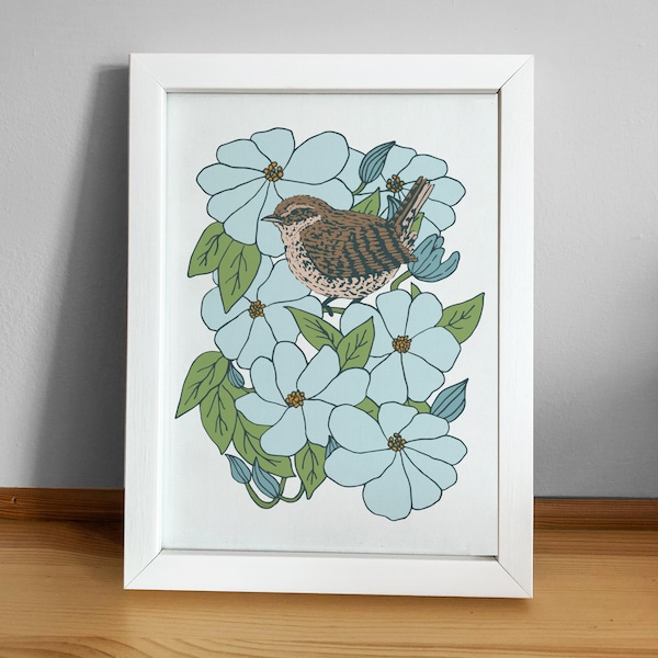 Wren Print - Etsy