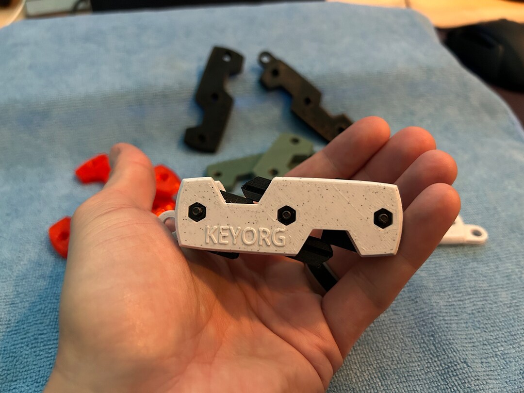 Key Organizer / Holder Keychain 3D Printed V2 - Etsy