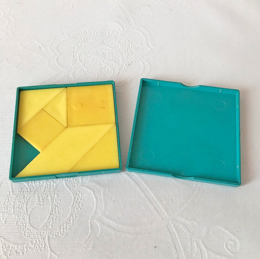 Soviet Puzzle Pythagoras - Vintage Logic Game - USSR Brain Training ...