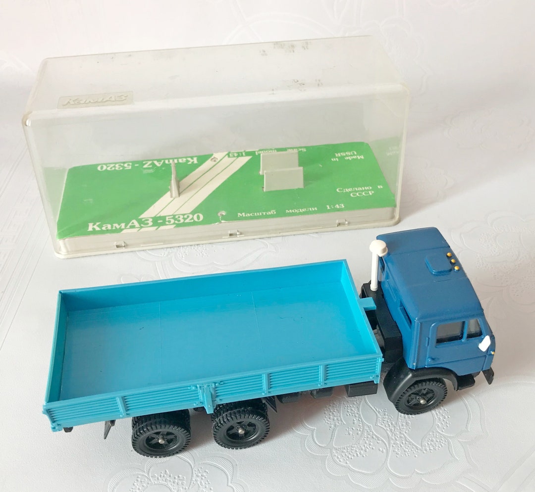 Soviet Vintage Metal Car Toy Model Kamaz 5320 1:43 Ussr - Etsy