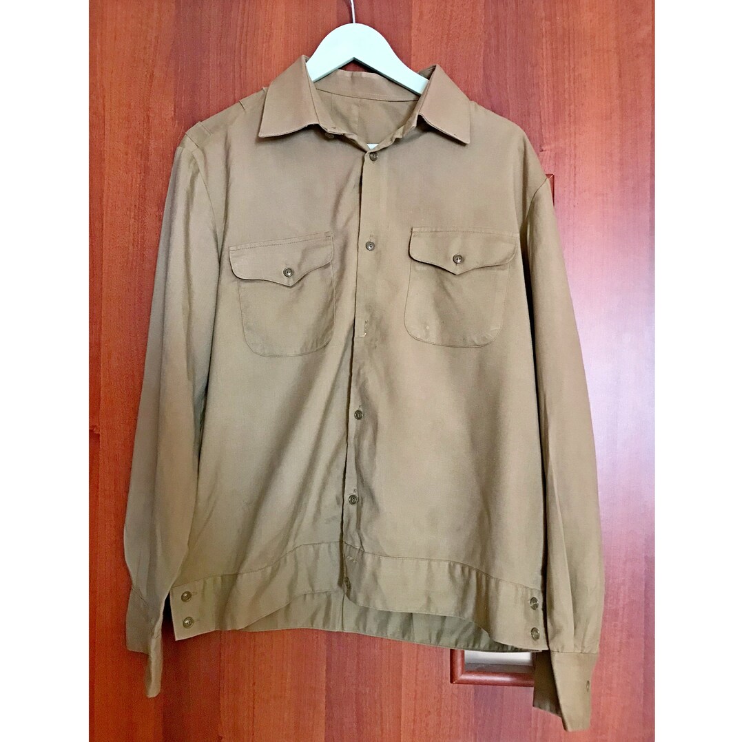 Soviet Military Shirt Jacket Uniform USSR Vintage Cloth - Etsy