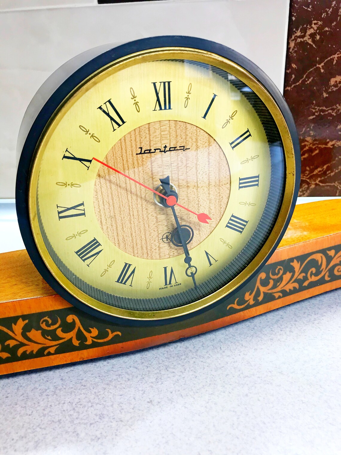 Fully working Soviet clock Jantar Vintage quartz russian | Etsy