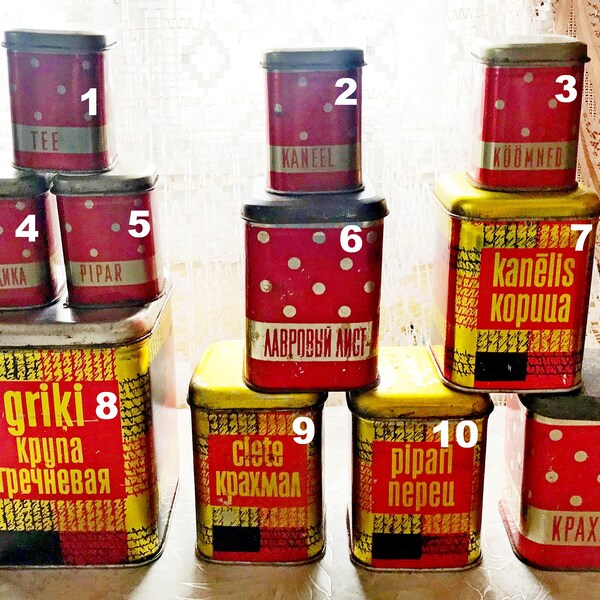 Russian Tin Box - Etsy