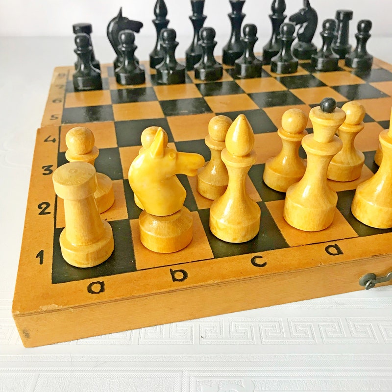 Vintage Chess - Etsy
