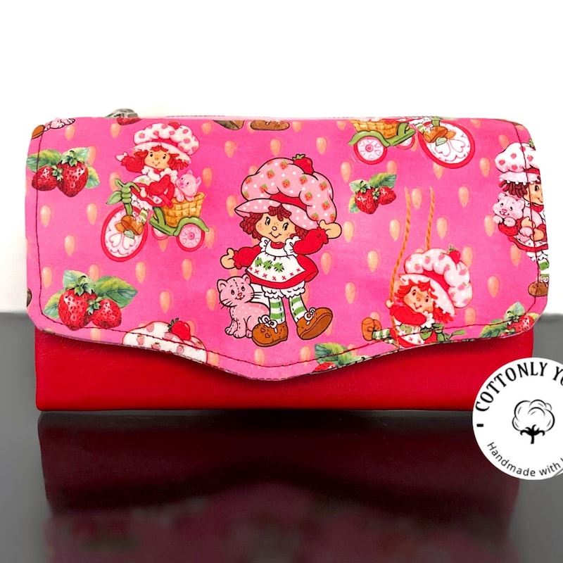 Strawberry Wallet - Etsy