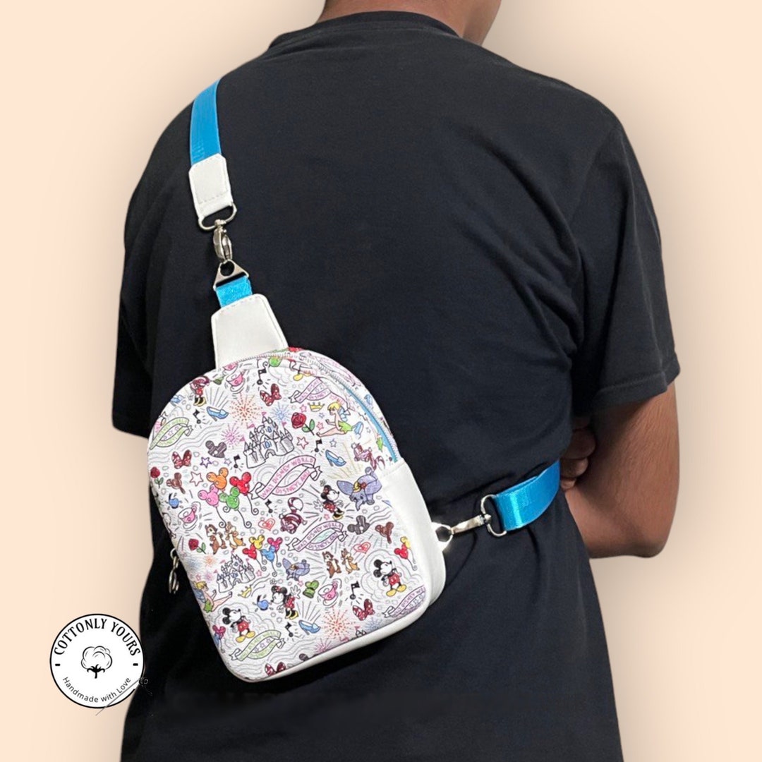 Sketchy Park Mouse Sling Bag/ Mav Pack/ Small Purse with Card Slots - Etsy